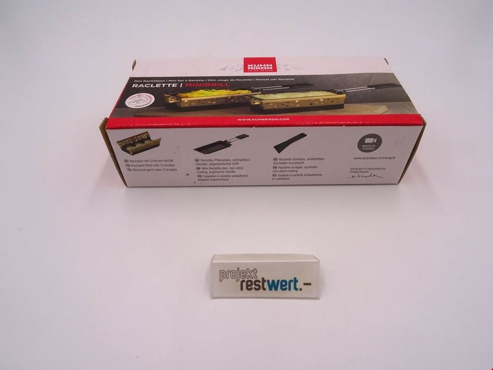 Raclette Set Mini gold von KUHN RIKON (Neu und originalverpackt) in Bülach für CHF 2 – mit ...