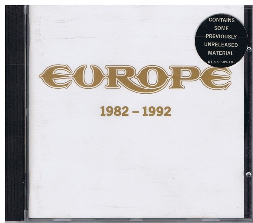 Europe (2) – 1982 - 1992 Europe (2) - 1982 - 1992 Album-Cove | Kaufen ...
