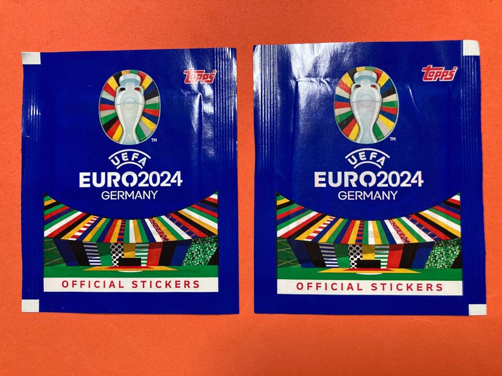 2x UEFA EURO 2024 Sticker Tütchen OVP | Kaufen auf Ricardo