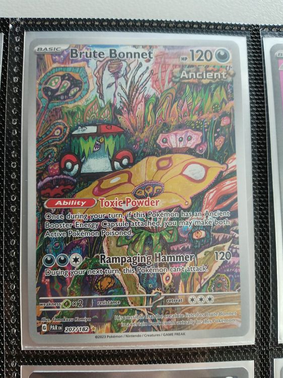 Brute Bonnet Alternate Art - Paradox Rift Pokemon Englisch | Kaufen auf Ricardo
