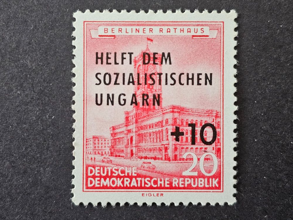 Seltene Briefmarke DDR mit Aufdruck (Gebraucht) in Dallenwil für CHF 1 – mit Lieferung auf ...