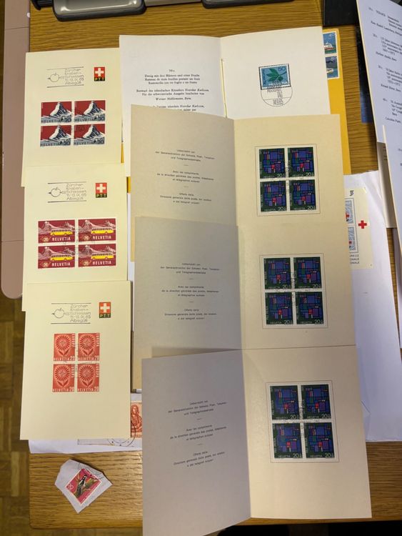 Chrüsimüsi Pösteli Schweizer Marken Belege und FDC ab Alt (Gebraucht) in Murgenthal für CHF 19 ...