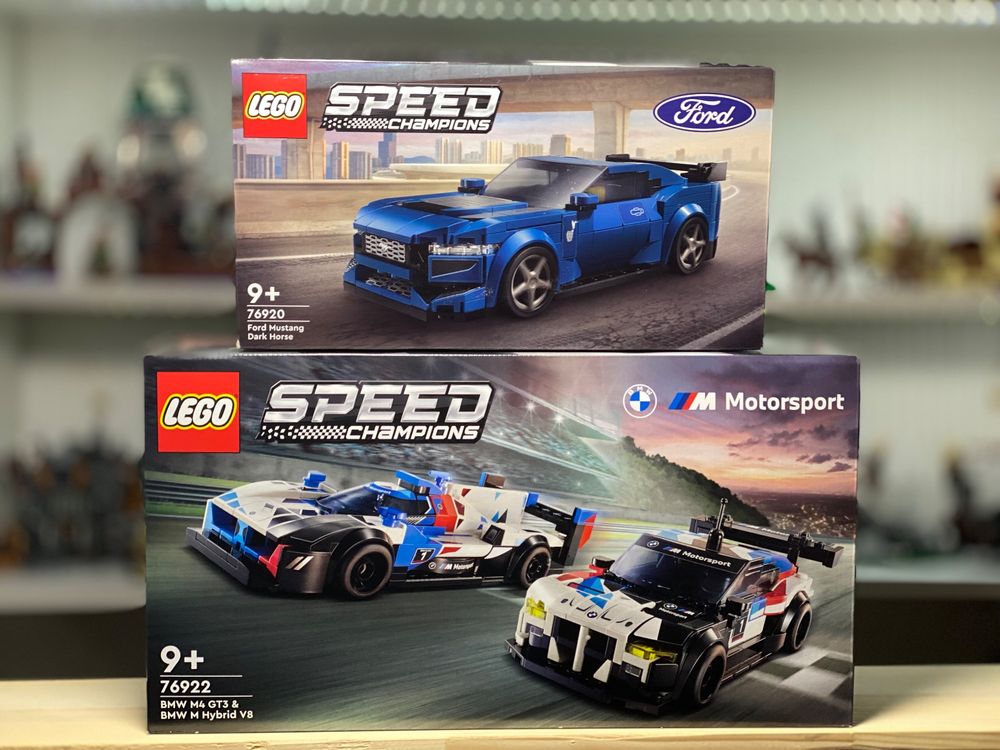 Lego Speed Champions Ford Mustang 76920 & BMW Duo 76922 (Neu und ...
