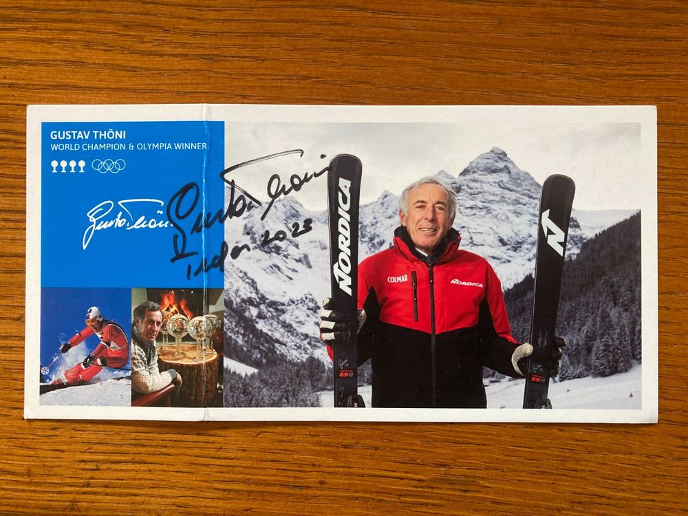 Gustav Thöni / orig. AK | Kaufen auf Ricardo