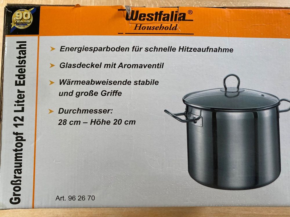 Topf 12 Liter