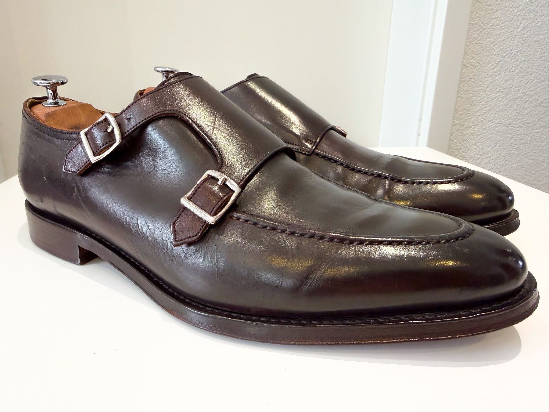 Double Monk Schuhe