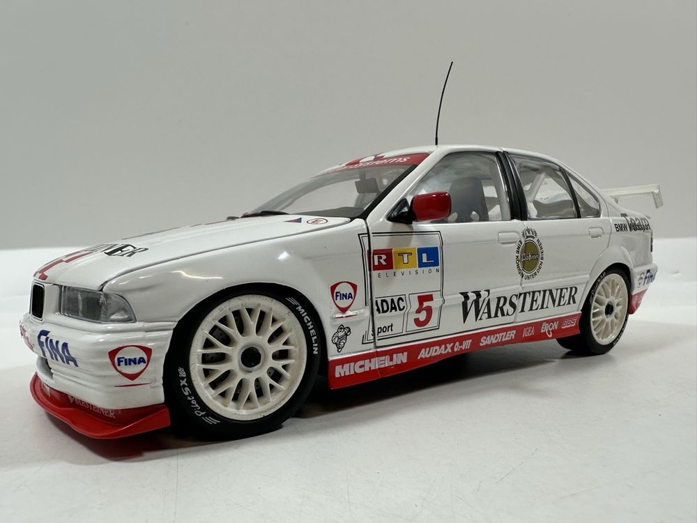 BMW 320i (E36) STW 1:18, J. Cecotto, UT MODELS (Neu (gemäss ...