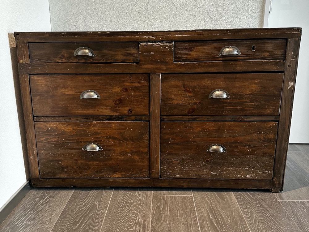 Antiker Schubladenstock/Kommode (teilrestauriert) (Gebraucht) in Wetzikon ZH für CHF 350 – nur ...