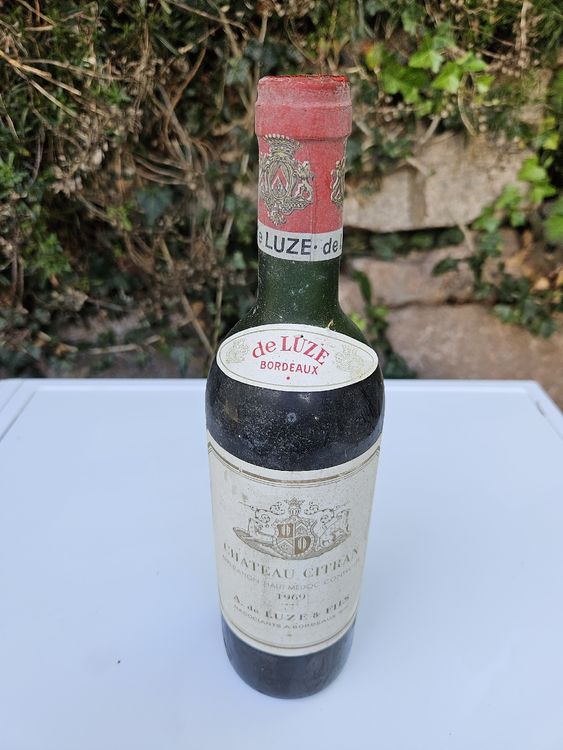 Vintage Bordeaux Chateau Citran 1969 - Rarität! (Gebraucht) in Brittnau ...