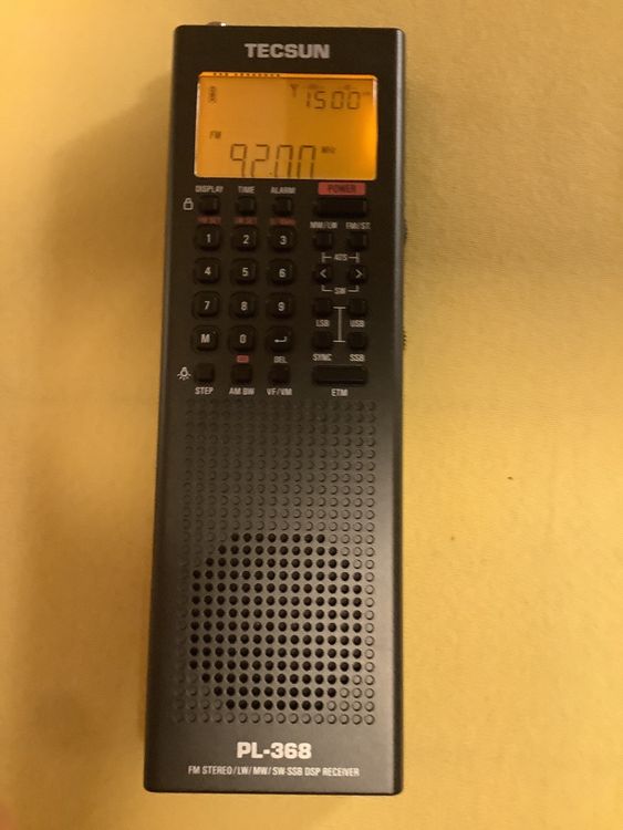 TECSUN PL-368 Weltempfänger-Neuste Version mit 10er Tastatur (Neu ...