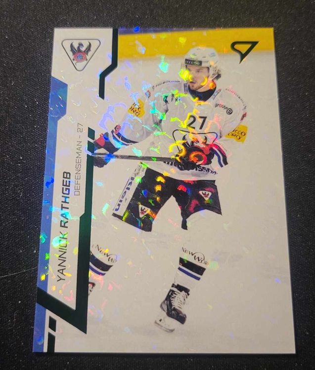 Carte de Hockey Suisse 24-25 Yannick Rathgeb Brillante (Neuf (Voir ...