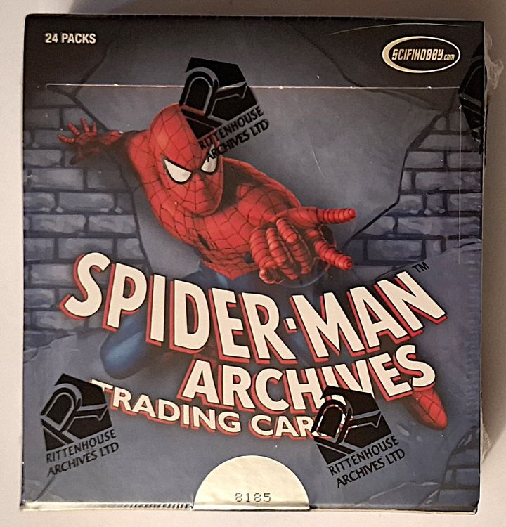 Spider-Man Archives Trading Cards Booster Box (Neu und originalverpackt ...