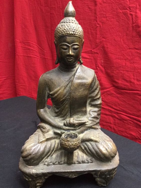 Buddha Sākyamuni Bronze (Gebraucht) in Schlieren für CHF 490 – mit Lieferung auf Ricardo kaufen