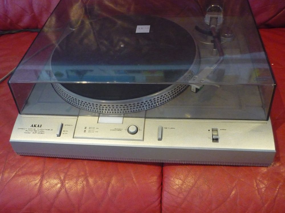 Plattenspieler AKAI AP D30 - Direct Drive Turntable (Gebraucht) in ...