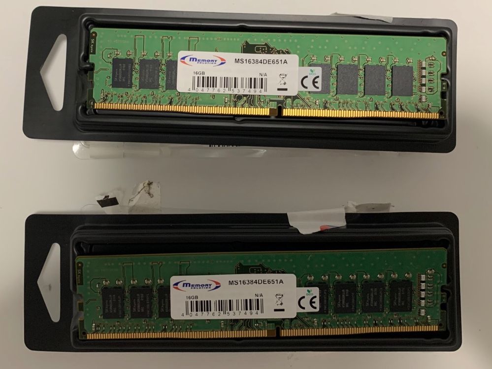 RAM 32GB (2x16) DDR4 2666 (Gebraucht) in Niedergösgen für CHF 13.9 ...