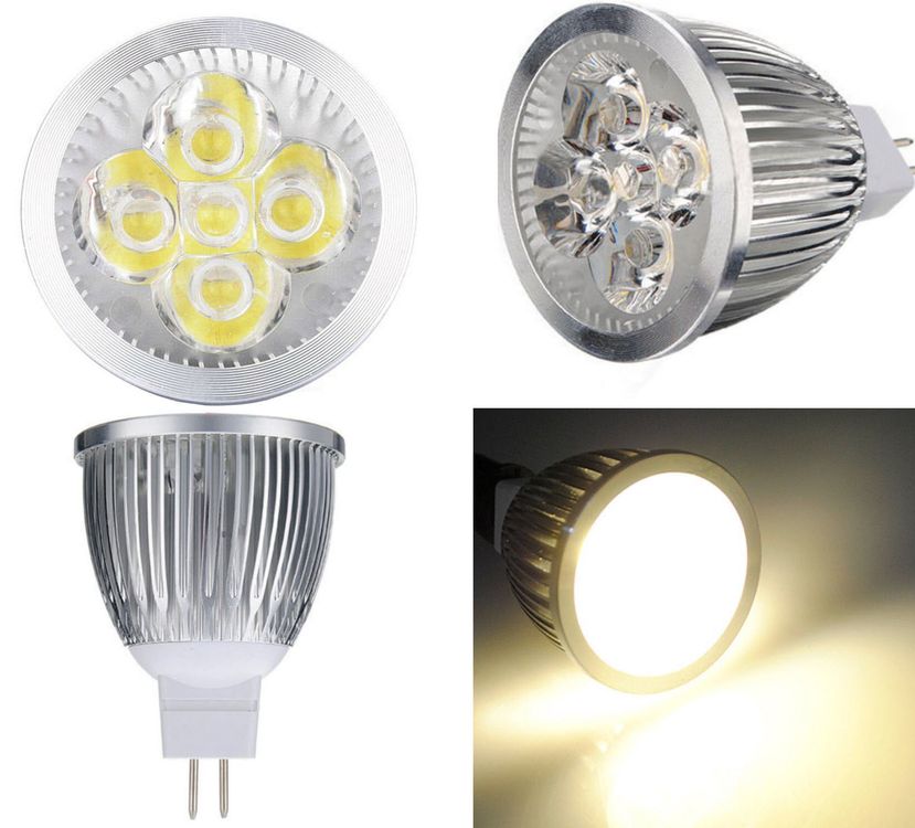 5w 12v SMD 5x1W MR16 GU5.3 LAMPE LED POW (Neu und originalverpackt) in ...
