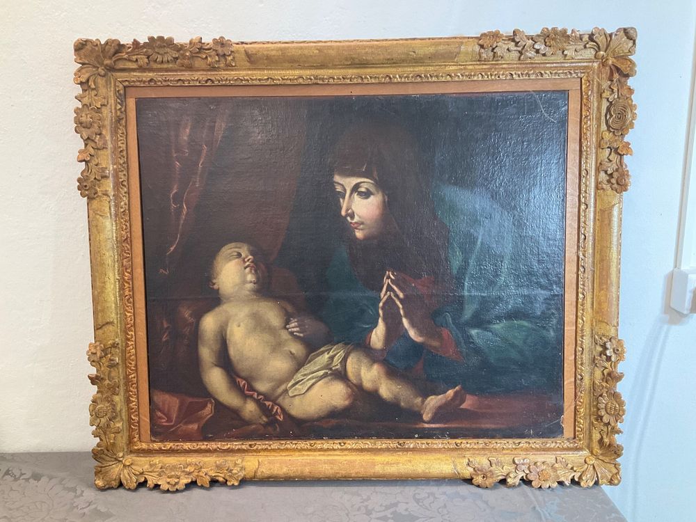 Antique Tableau peinture sur toile 17emes siècles (Gebraucht) in ...