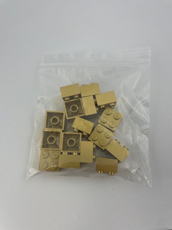 Lego 2x2 Bausteine metalic Gold | Kaufen auf Ricardo