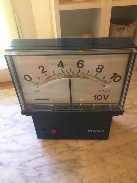 Multimeter PHYWE Voltmeter- Messgerät | Kaufen auf Ricardo