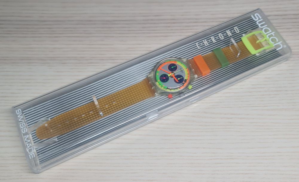 Swatch Chrono Uhr 1992 JELLY STAG - SCK104 (Defekt) in Eschenbach SG ...