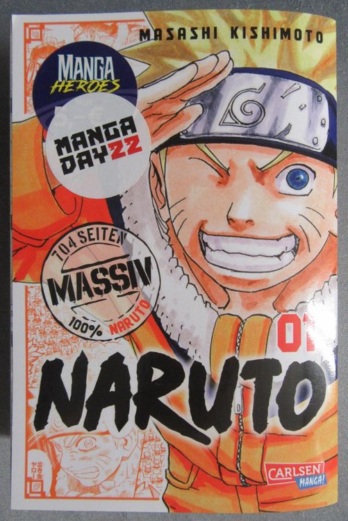 Naruto 01 - Manga Comic von Masashi Kishimoto (Gebraucht) in Auenstein für CHF 3 – mit Lieferung ...
