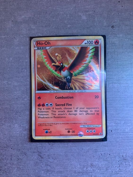 Ho-Oh HGSS01 (holo) promo 2010 (Gebraucht) in Chur für CHF 15 – mit ...