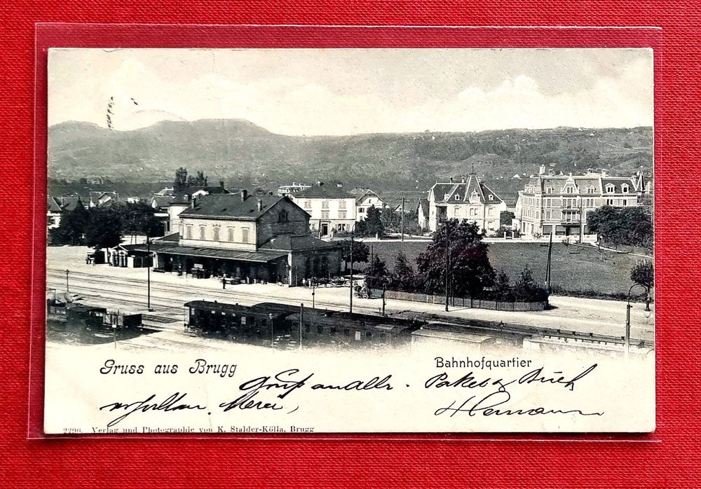 Brugg - Bahnhof - Eisenbahn - 1902 (Gebraucht) in Rothrist für CHF 26.8 – mit Lieferung auf ...