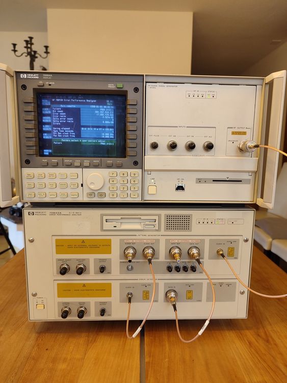 HP 70004A, 70340A, 70843A BERT, Signal Generator 20GHz, 10GB (Defekt ...