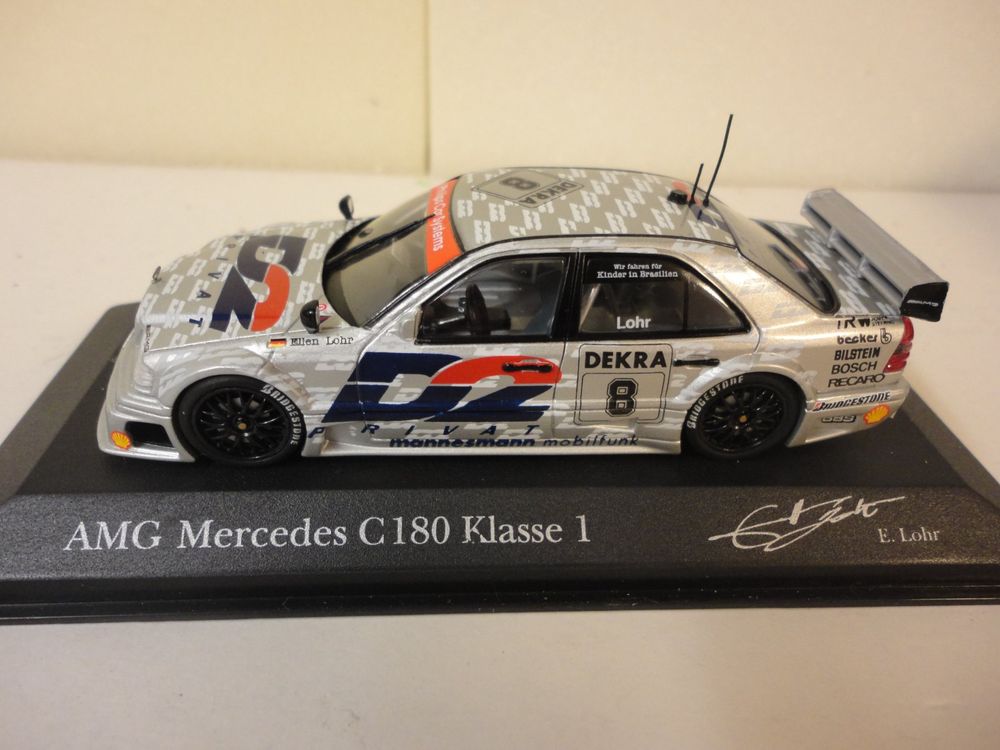 AMG Mercedes C180 Klasse 1 DTM Ellen Lohr, Top Zustand! (Neu und ...