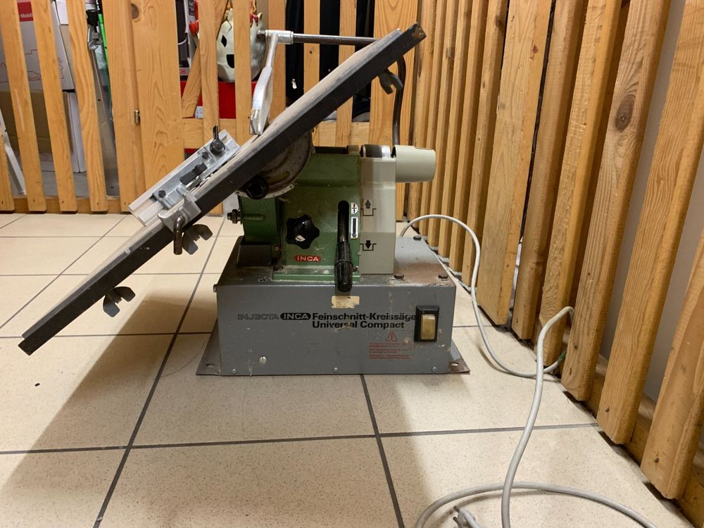 Injecta INCA Feinschnitt-Kreissäge Universal Compact (Gebraucht) in ...