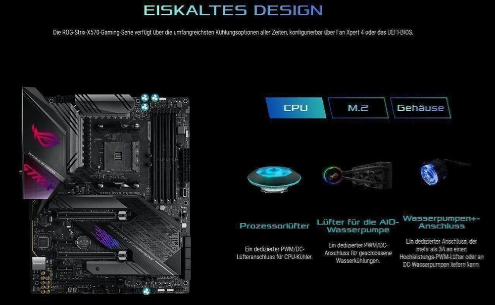 ASUS ROG STRIX X570-E Gaming Mainboard | Kaufen auf Ricardo