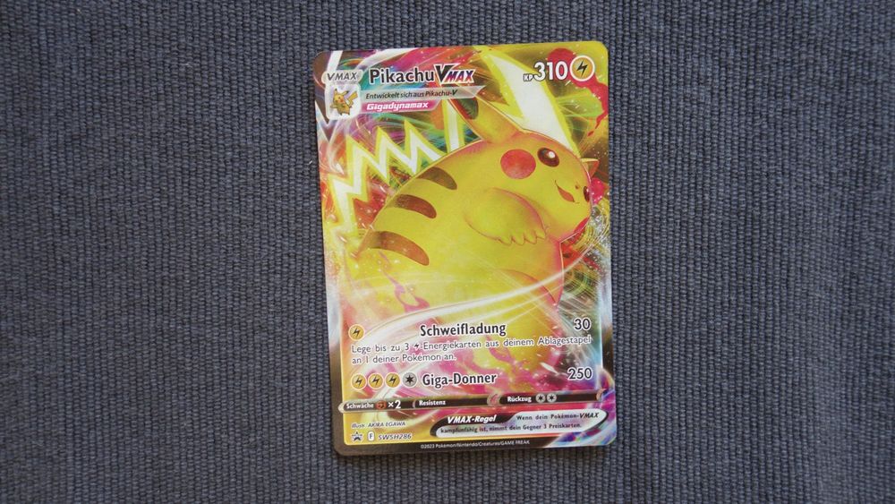 Pikachu Vmax Promo SWSH286 (DE) | Kaufen auf Ricardo