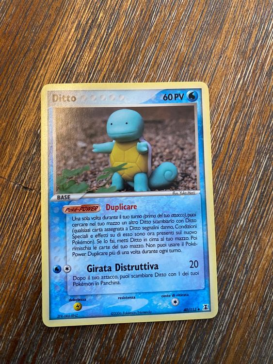 Ditto/ Squirtle EX Delta Species 040/113 (Gebraucht) in Küttigen für ...