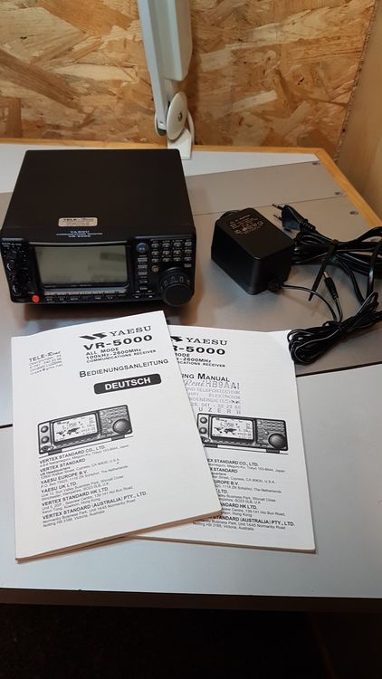 YAESU VR-5000 Communications Receiver 0.1 – 2599.99998 MHz | Kaufen auf ...