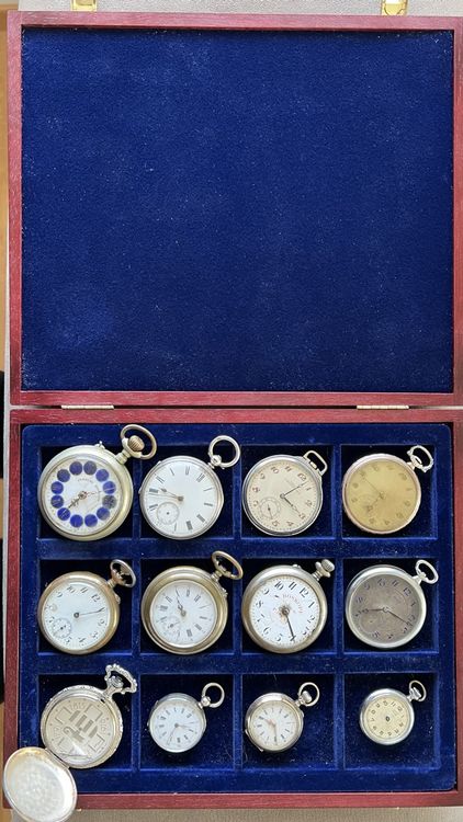 LOT TASCHENUHREN MIT BOX | Kaufen auf Ricardo