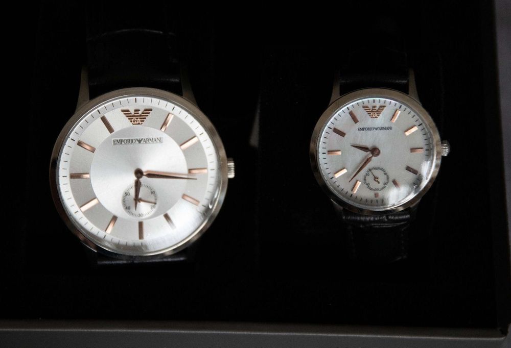 Armani Herren- und Damen Uhr Set AR9113 (Neu (gemäss Beschreibung)) in ...