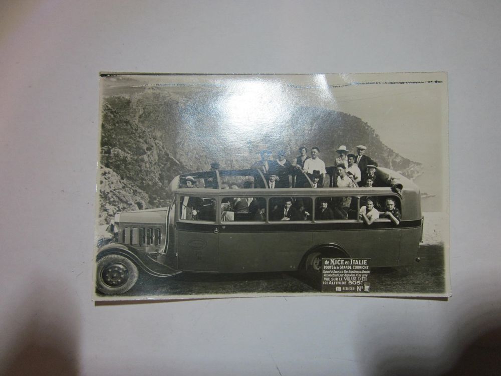 Photo SAURER CITROEN Foto Antik Car Bus 1932 Oldtimer | Kaufen auf Ricardo