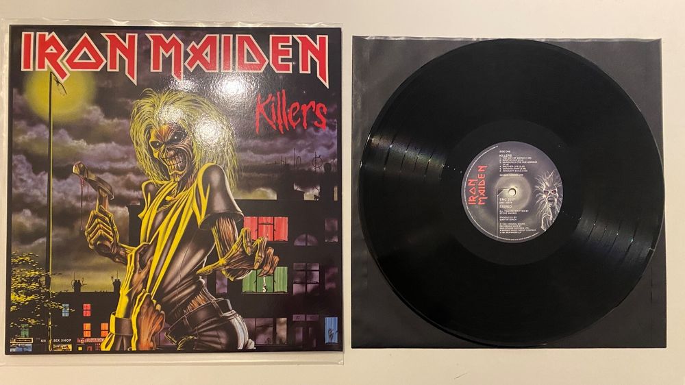 IRON MAIDEN - Killers - HEAVY METAL LP (Neu (gemäss Beschreibung)) in ...