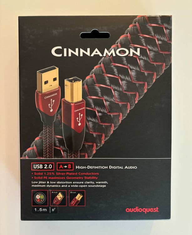Câble USB 2.0 Audioquest Cinnamon | Kaufen auf Ricardo