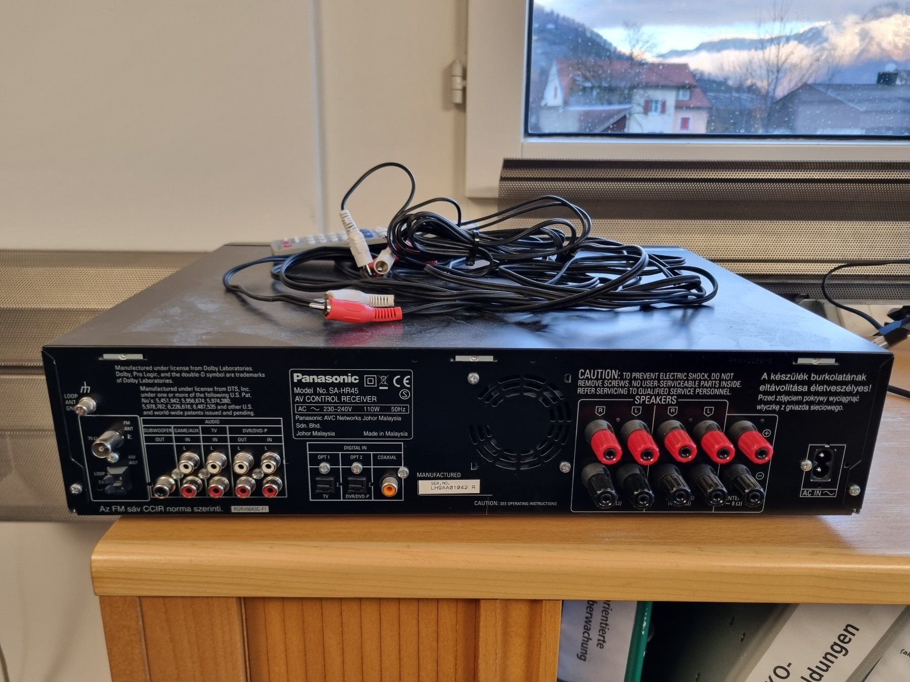 Panasonic SA-HR45 AV Control Receiver (Gebraucht) in Vilters für CHF 8 ...