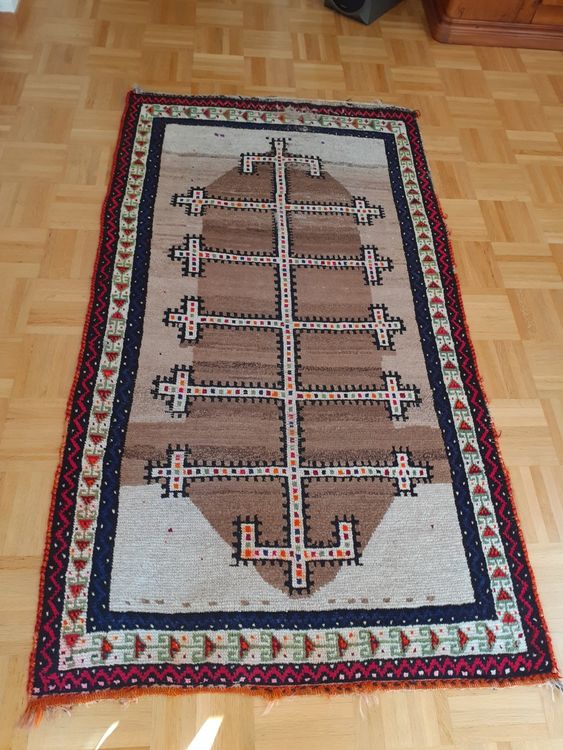 Handgeknüpfter Gabbeh alt, 87 x 158 cm (Gebraucht) in Basel für CHF 950 ...
