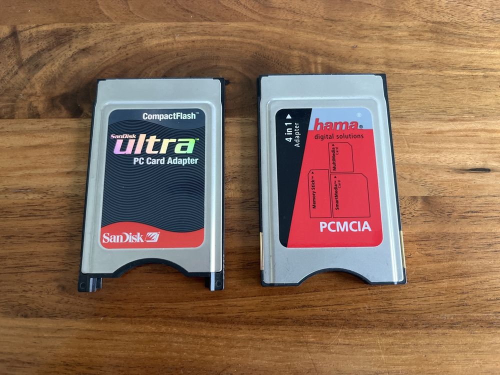 PCMCIA Adapter für Speicherkarten (Gebraucht) in Spiez für CHF 9 – mit Lieferung auf Ricardo kaufen
