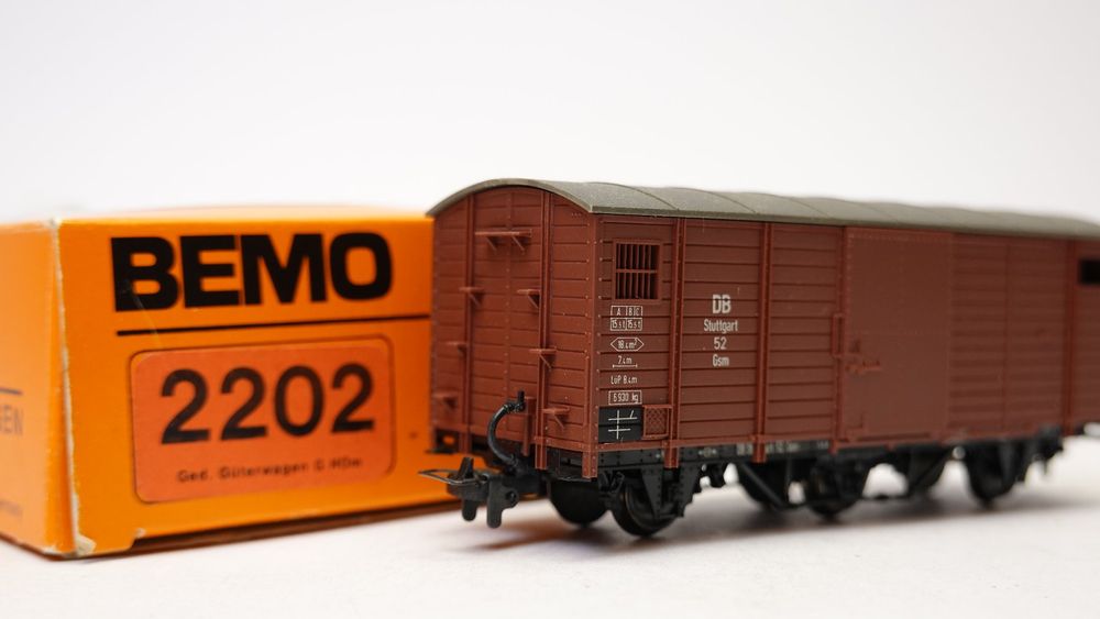 E8 Bemo 2202 Db Güterwagen 52 Gsm Braun Kaufen Auf Ricardo