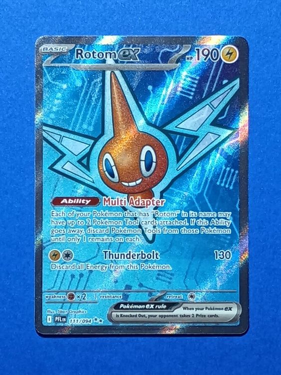 Pokemon TCG Phantasmal Flames Rotom ex 111 UR 🇬🇧 (Neu (gemäss ...