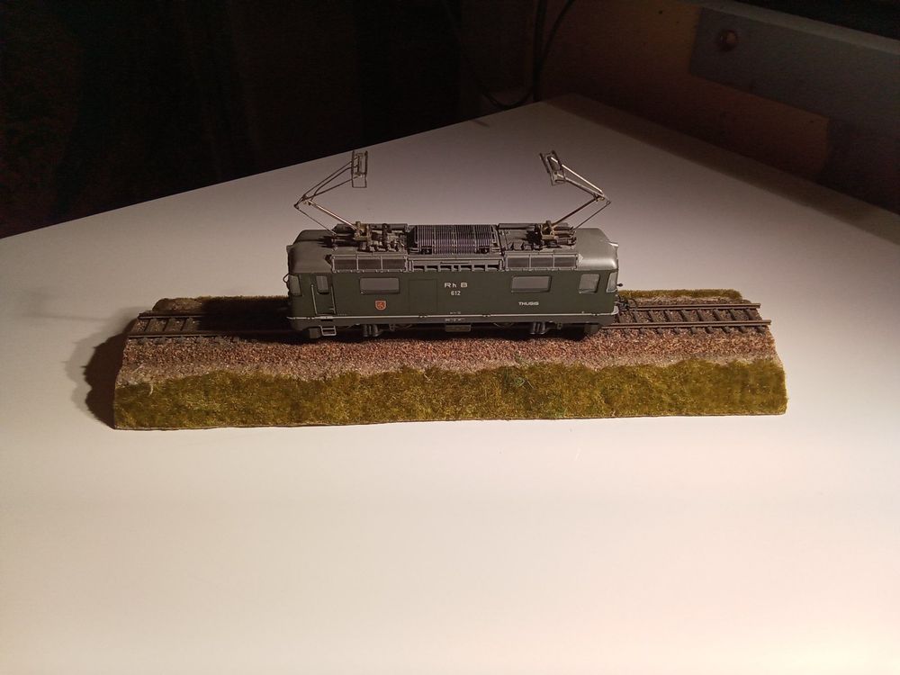 Ge 4/4II RhB Thusis grün. Bemo, Analog , HOm. Läuft schön. (Gebraucht ...