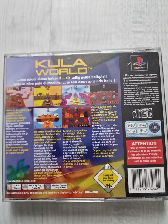 Sony Playstation 1 Kula World Ultra Rar | Kaufen auf Ricardo