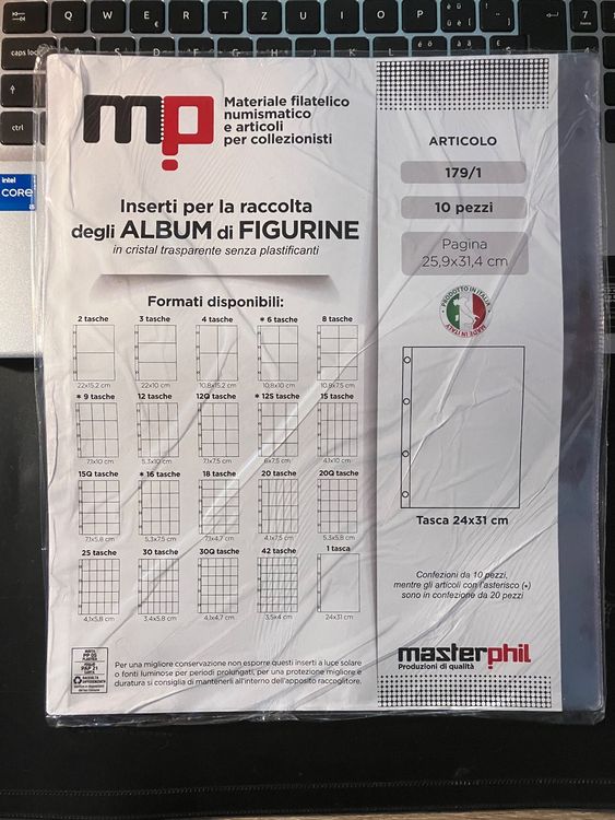 Masterphil Sichthülle 1x Taschen ideal für Album - Heft (Neu und originalverpackt) in Chur für ...