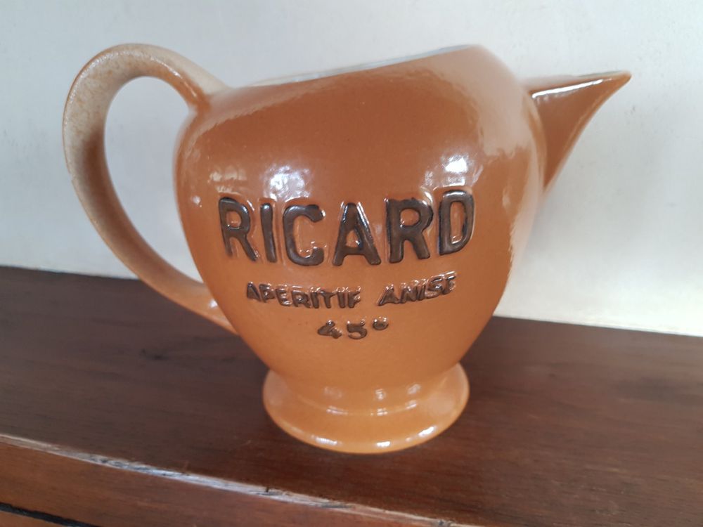 Authentique pichet Ricard, rond, 3 lignes (Gebraucht) in Echandens für ...