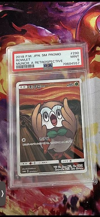 Pokémon PSA 9 Scream Rowlet Munch Retrospective SM-P Promo🔥 (Gebraucht ...