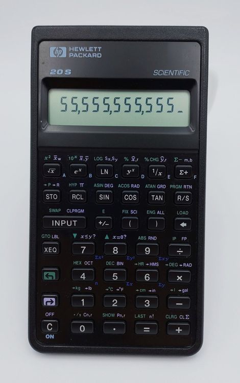 HP 20s Scientific Taschenrechner | Kaufen auf Ricardo